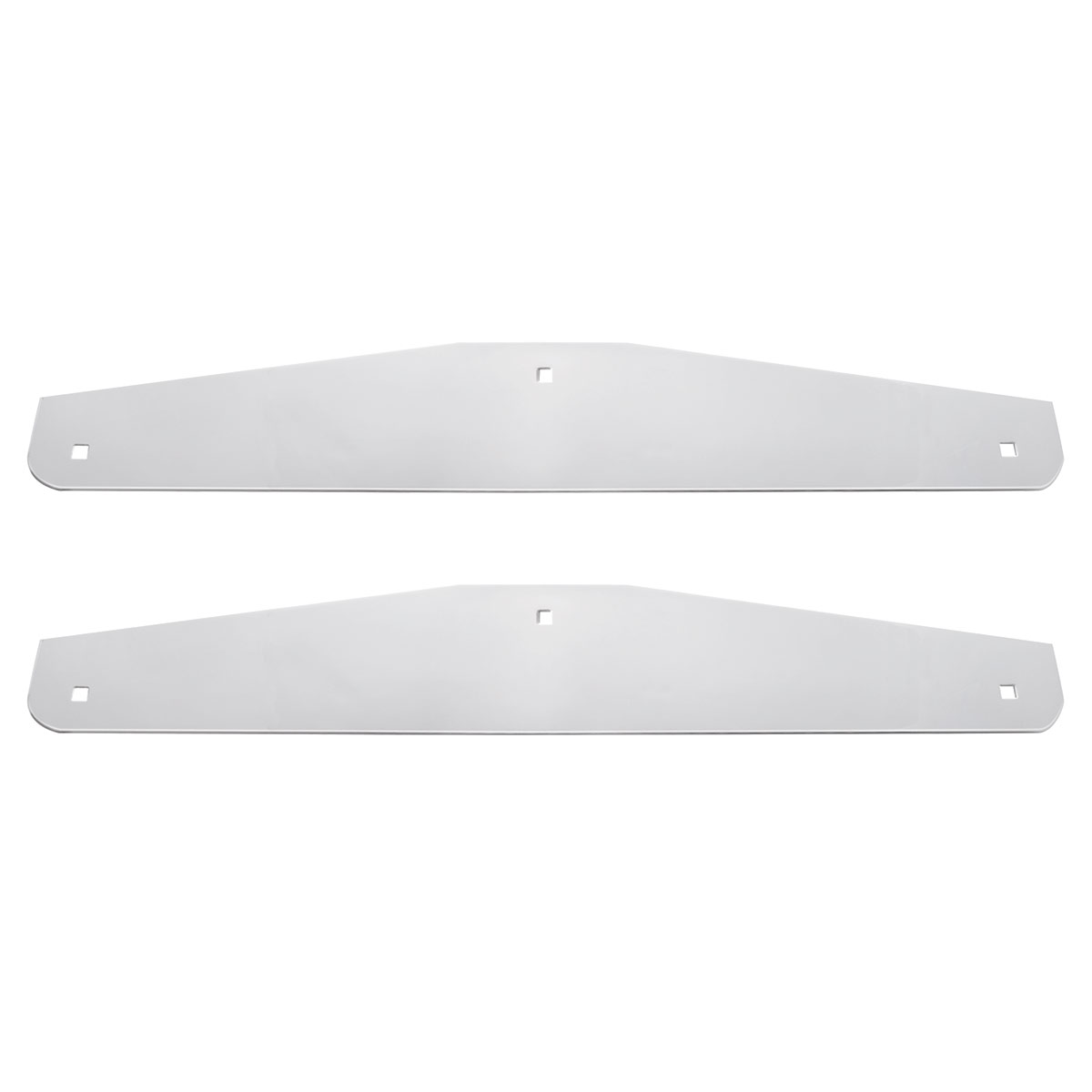 truck.upauto.com: 24" x 4" Stainless Steel Bottom Mud Flap Plate - Bolt ...