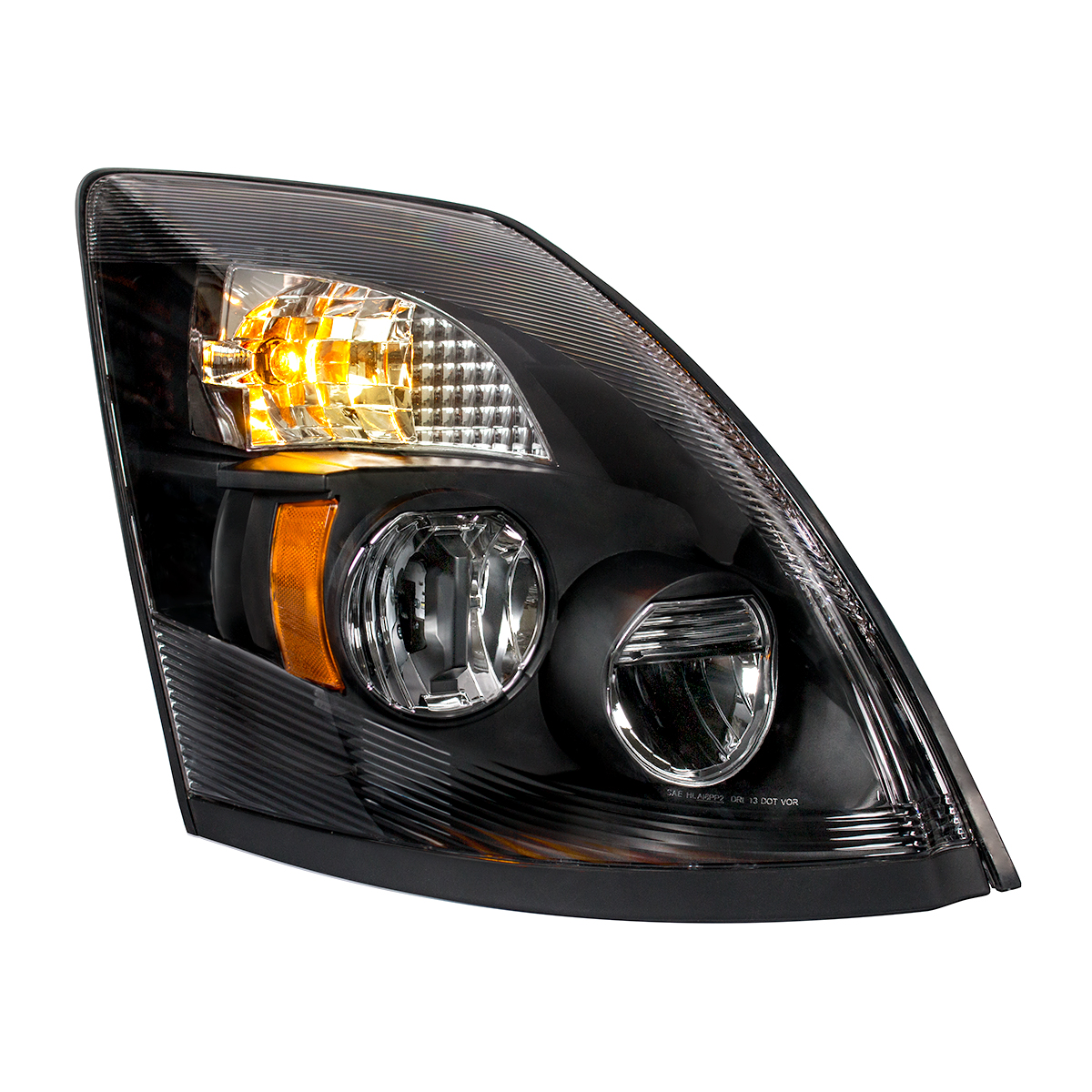 truck.upauto.com: High Power LED Headlight for 2003-2017 Volvo VN/VNL