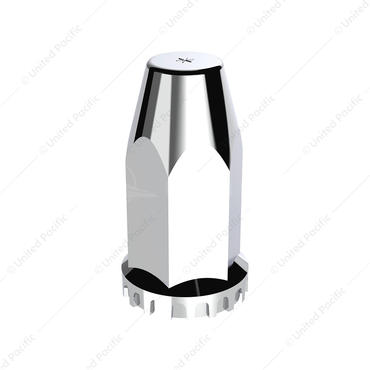 truck.upauto.com: 33mm X 4" Chrome Plastic Extra Tall Nut Cover With ...