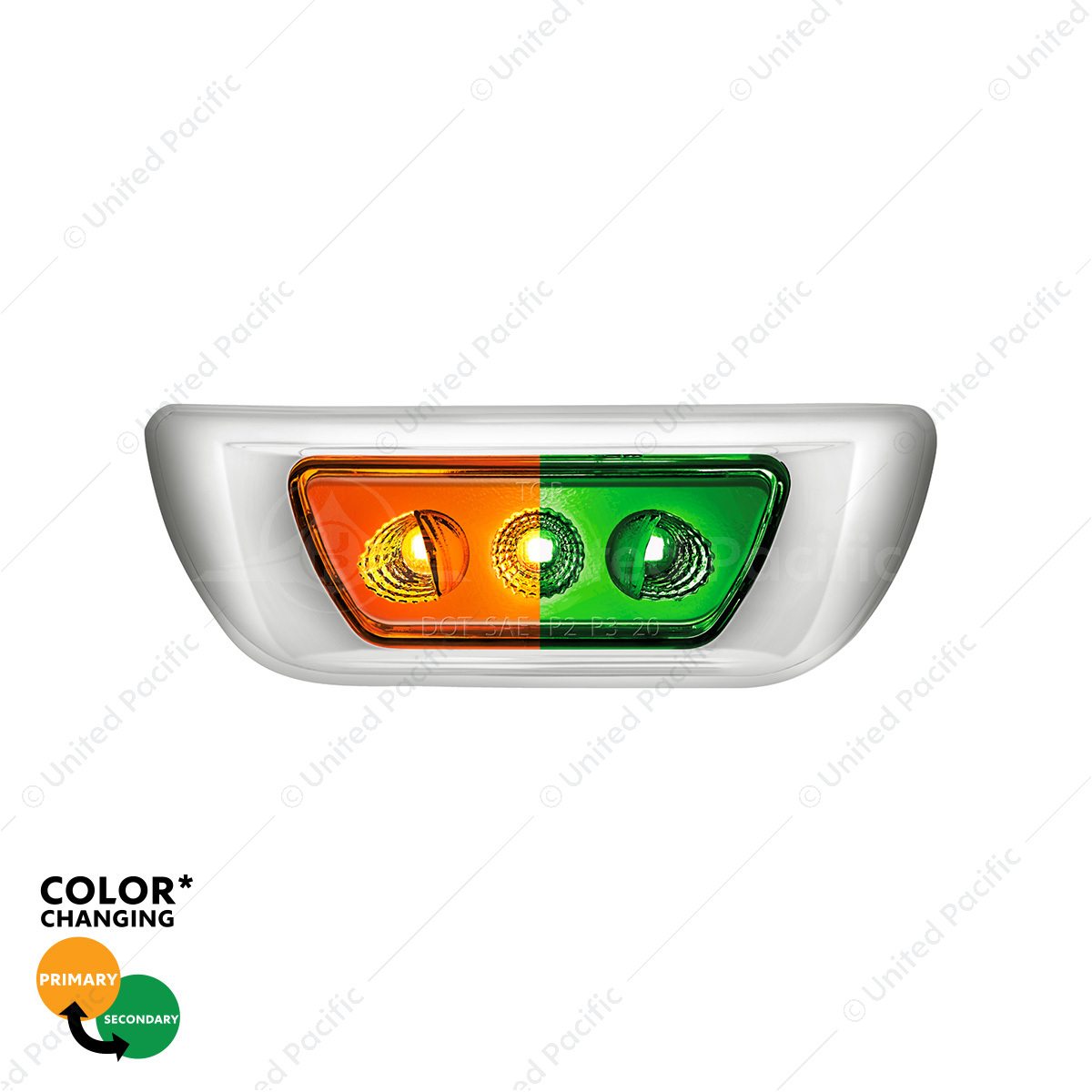 truck.upauto.com: 3 LED Double Fury Cab Light For 2013-2021 Kenworth ...