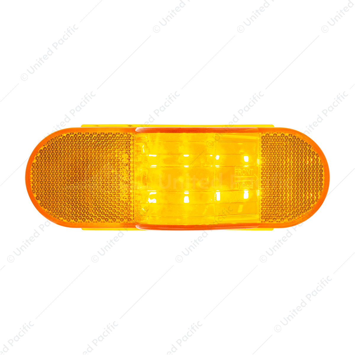 truck.upauto.com: 8 LED Mid-Trailer Turn Signal Light - Amber LED/Amber ...